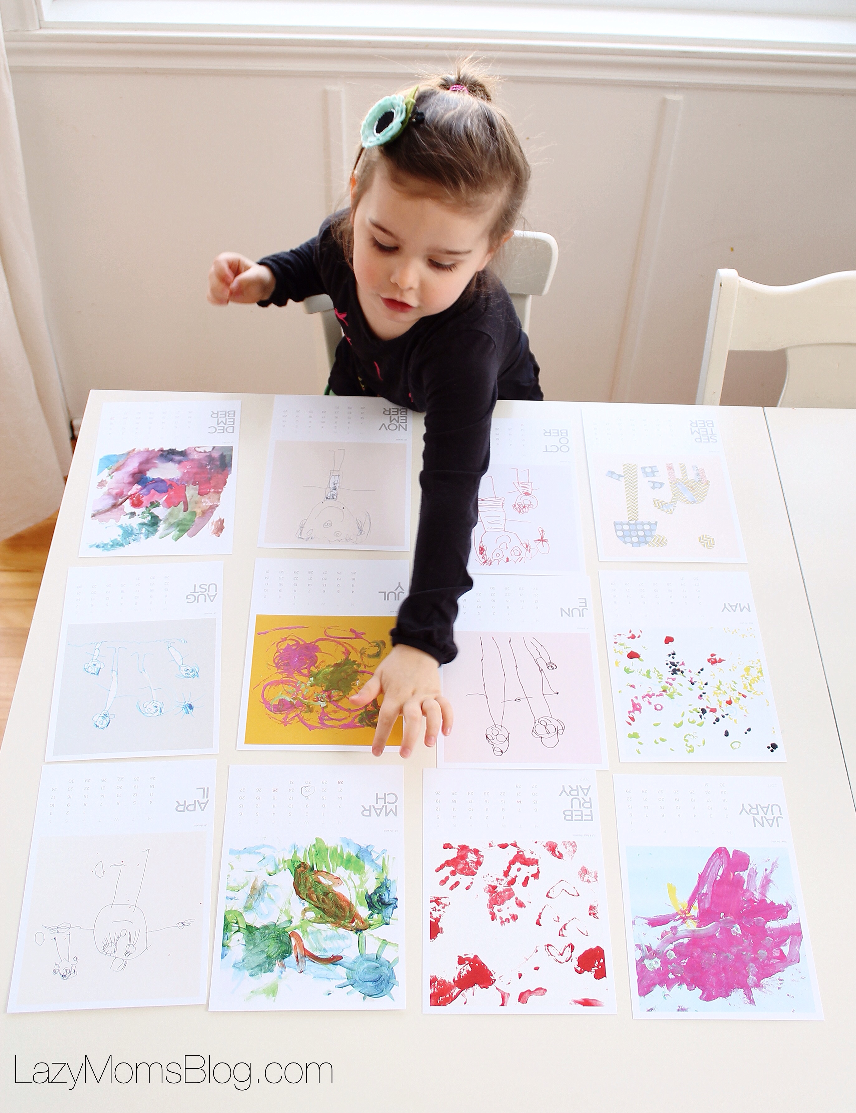 Teaching kids about the months of the year with art - Joanna Anastasia